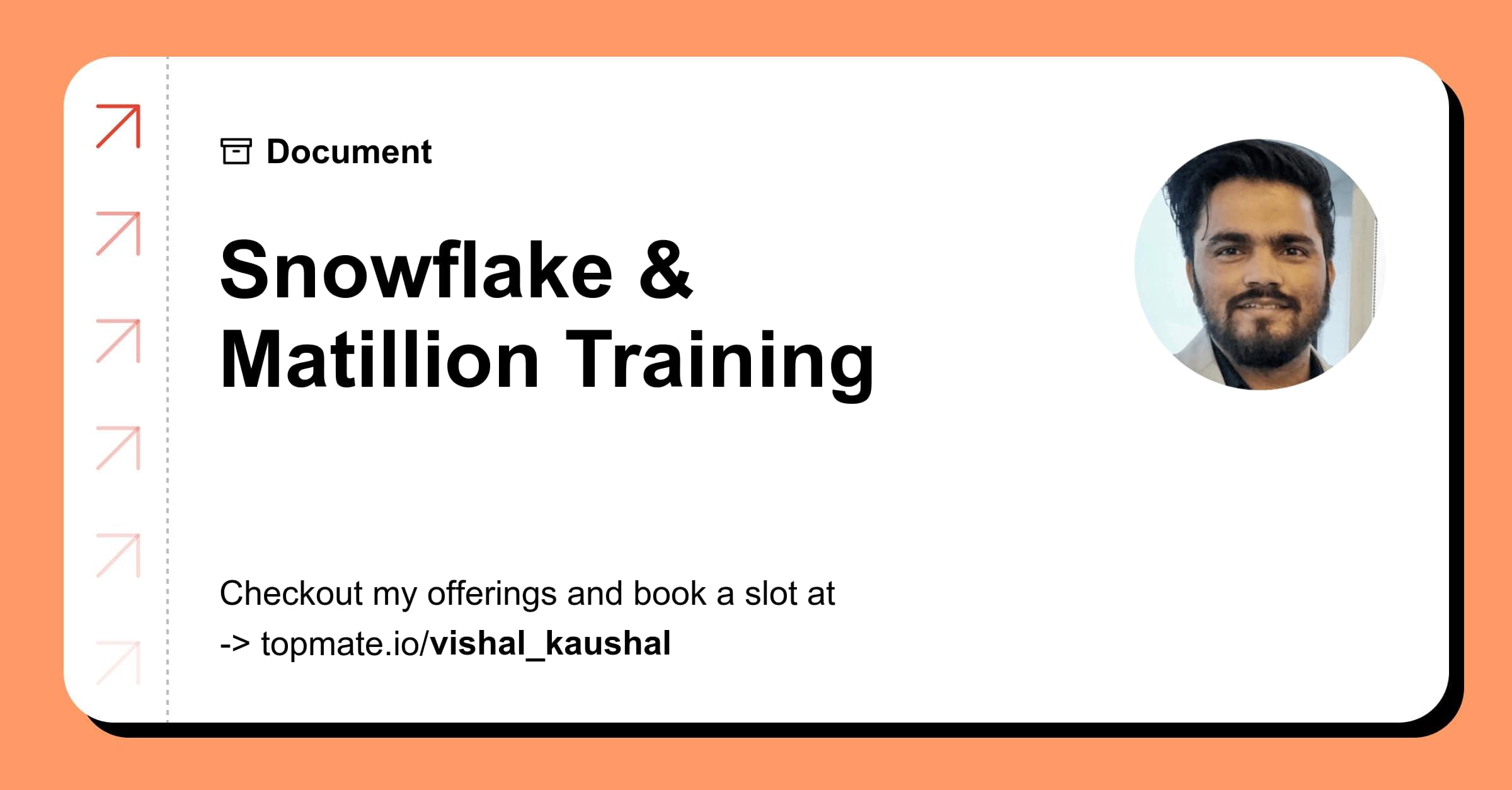 Snowflake & dbt training with Vishal Kaushal